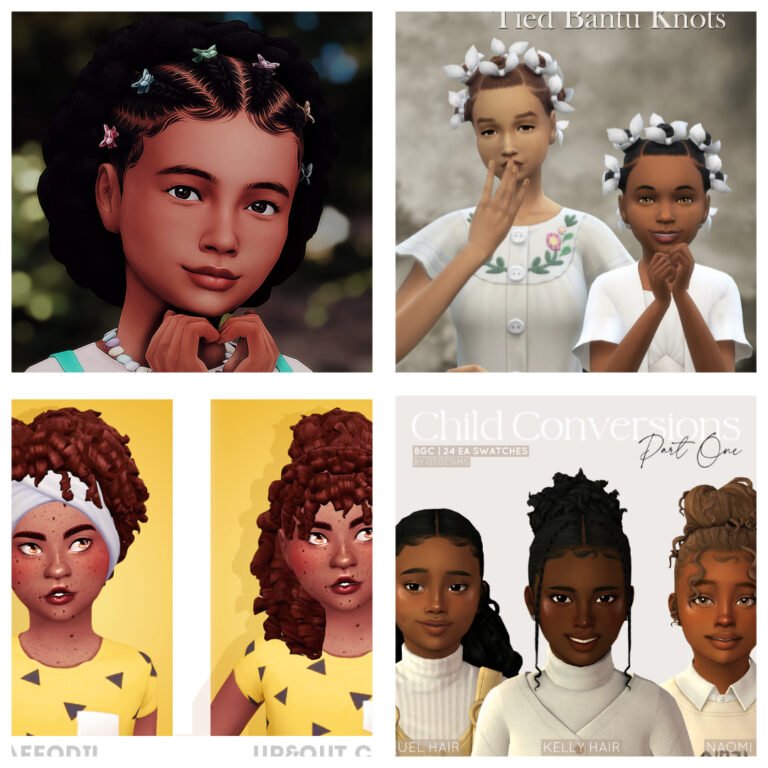 The Ultimate Sims 4 Kids CC Folder: Free Downloads for Toddlers ...